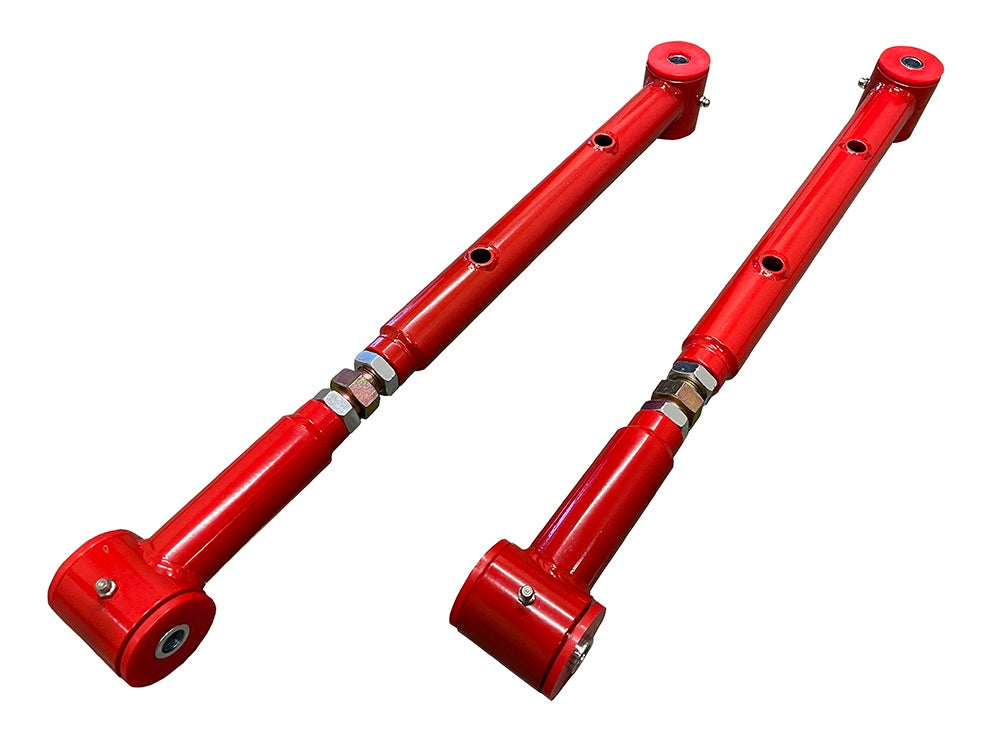 A-Body Rear Lower Control Arms 1964-1972 (Red) – Suspension Engineering
