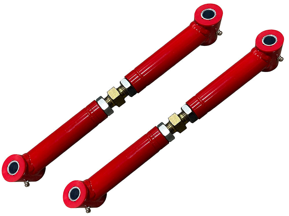 5th Gen Camaro Rear Toe Rods 2010-2015 (Adjustable) Red – Suspension ...