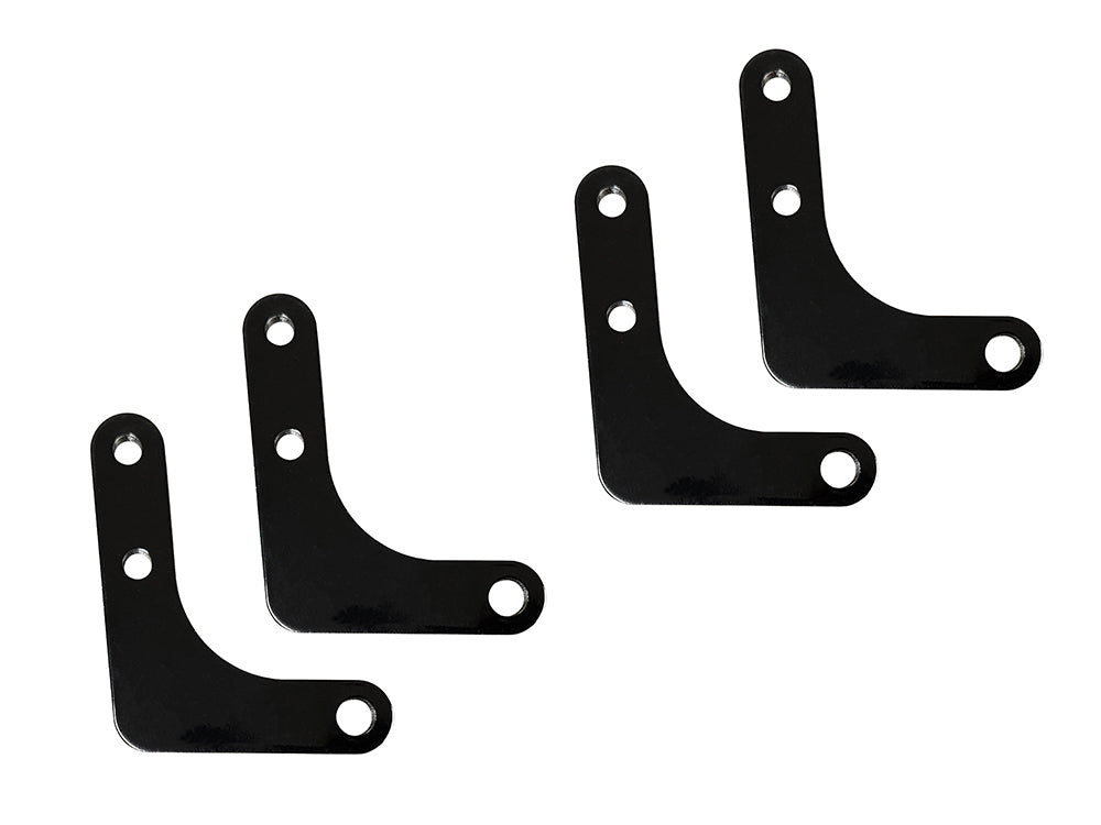 Rear Coil Over Lower Brackets (2" Drop) Black – Suspension Engineering