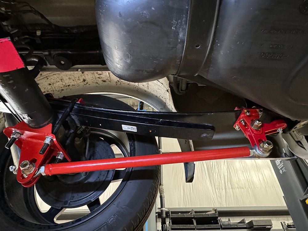 F150 Traction Bars 2015-2024 (Standard Axle Position) Red – Suspension ...
