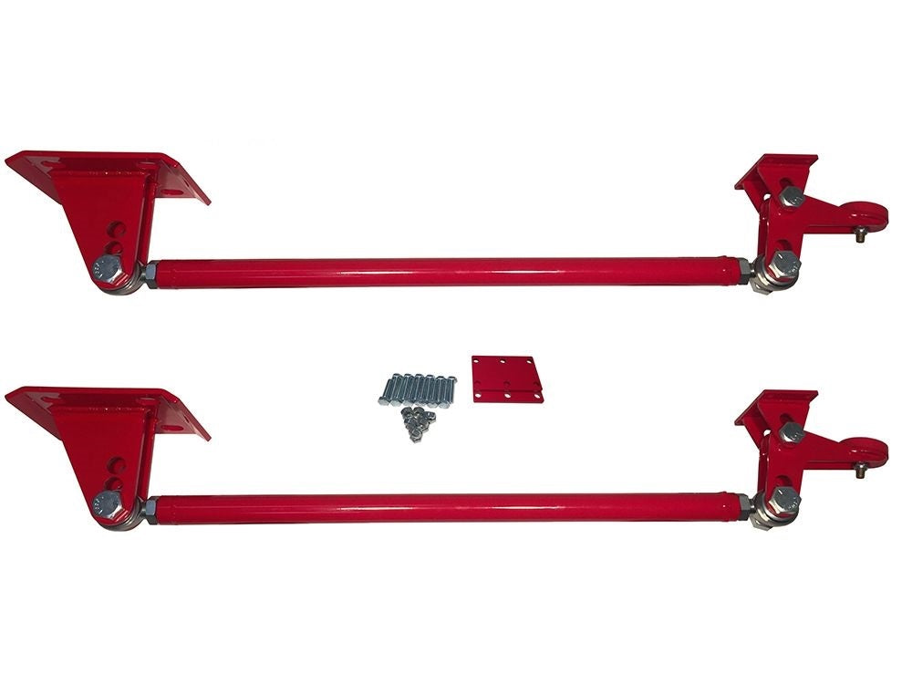 Silverado & Sierra Traction Bars 1988-2023 (Axle Flipped Trucks) Red ...