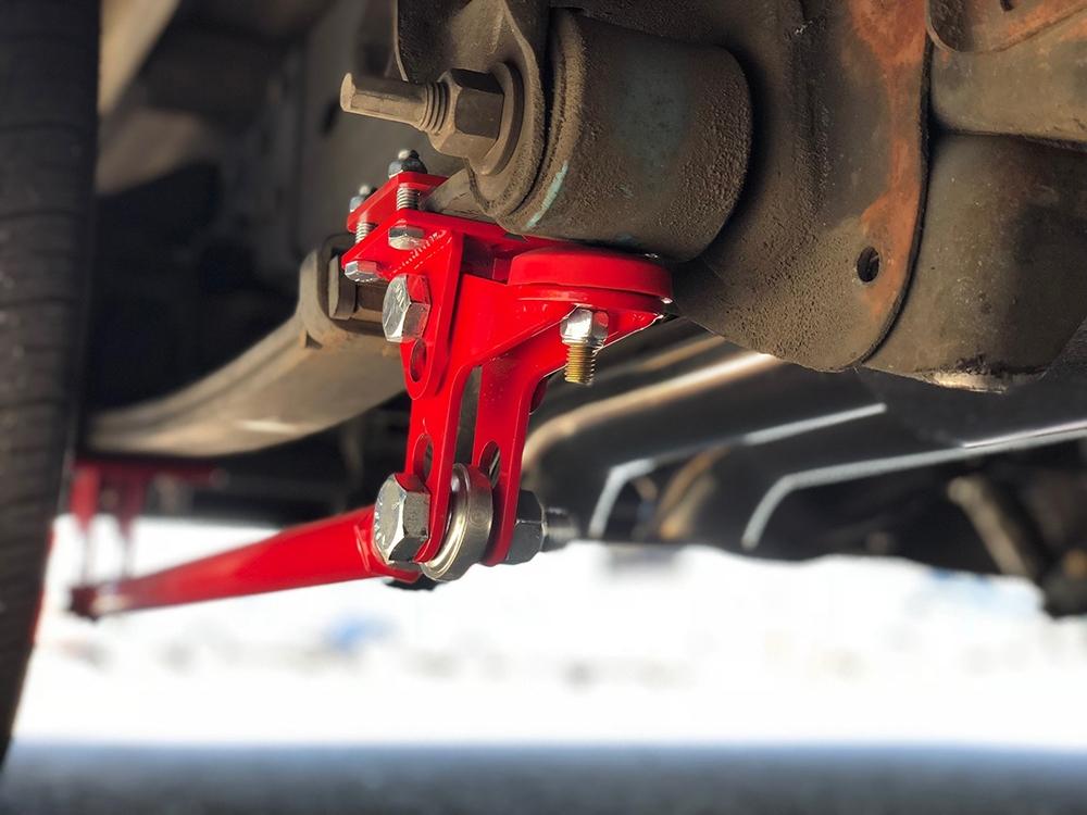 Silverado & Sierra Traction Bars 1988-2023 (Axle Flipped Trucks) Satin ...